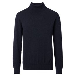 Rollkragenpullover Venti "Venti Rollkragenpullover uni", Herren, Gr. S, dunkelblau, 70% Baumwolle, 25% Wolle, 5% Kaschmir, Pullover Rollkragenpullover