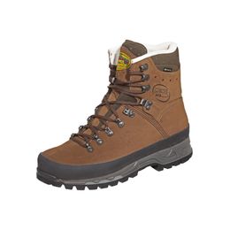 Wanderschuh Meindl "Wanderschuhe Island MFS Active", Damen, Gr. 9.5, braun, Obermaterial: 100% Rindnubukleder CNU., Schuhe Wanderschuh