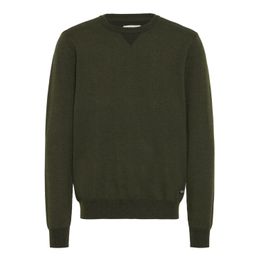 Longpullover Blend "Sweatshirt BHBruton", Herren, Gr. M, schwarz (forest night), Obermaterial: 100% Polyester PES., Sweatshirts Longpullover