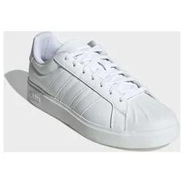 Sneaker Adidas SPORTSWEAR "STREETTALK", Herren, Gr. 43, cloud wei&szlig;, ftwr wei&szlig;, ftwr wei&szlig;, Synthetik, Schuhe Sneaker, inspiriert vom Design des Adidas Superstar
