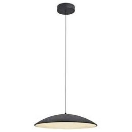 Sch&ouml;ner Wohnen LED Pendelleuchte "LENTE", schwarz, 1, &Oslash; 50cm H: 30cm, 1 Stk., SCH&Ouml;NER WOHNEN-KOLLEKTION, Leuchten, SCH&Ouml;NER WOHNEN Kollektion, Downlight, LED Pendelleuchte