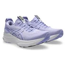 Laufschuh asics "GEL-KAYANO 32", Damen, Gr. 42,5, blaubell, pure silber, Synthetik, Schuhe Laufschuh, f&uuml;r mehr Stabilit&auml;t