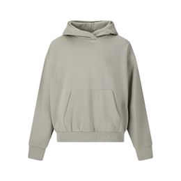 Kapuzensweatshirt Endurance "Evelyn jr.", Jungen, Gr. 116, taupe, 65% Polyester, 35% Baumwolle, unifarben, normal, ohne Ausschnitt, Sweatshirts, mit kuscheliger Kapuze