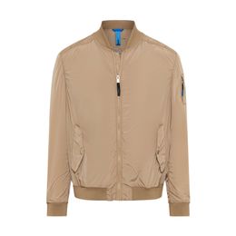 Steppjacke Brax "Style CREW", Herren, Gr. L, sand, Web, 95% Polyamid, 5% Elasthan, Jacken Steppjacke