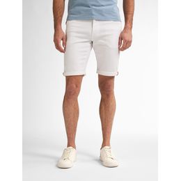 Jeansshorts PETROL INDUSTRIES, Herren, Gr. M (38), N-Gr, hellwei&szlig;, Denim/Jeans, Obermaterial: 72% Baumwolle, 27% Polyester, 1% Elasthan, slim fit kniefrei, Jeans Jeansshorts, Sommerhose im Five-Pocket Style