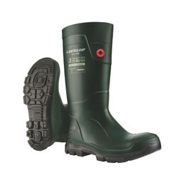 Gummistiefel Dunlop "Stiefel LJ2KL01 Purofort TerraPRO Full Safety", Damen, Gr. 46, gr&uuml;n (oliv), Obermaterial: 100% Textilmaterial TEXMAT., Schuhe Gummistiefel