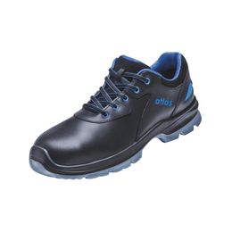 Sicherheitsschuh Atlas SCHUHE "Sicherheitsschuhe SL 645 XP blue" Gr. 40, schwarz (schwarz, blau), 40, Obermaterial: 100% Rindsleder Leather cow., Schuhe