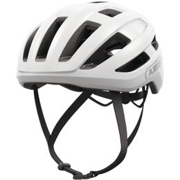 Fahrradhelm Abus "POWERDOME MIPS" Gr. M, wei&szlig; (polar wei&szlig;), Helme, M Kopfumfang: 54cm - 58cm
