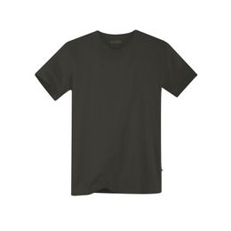 T-Shirt TERRAX WORKWEAR "Bekleidung 10797-1000 Terrax Basic Herren", Gr. L, schwarz, Obermaterial: 100% Baumwolle CO., Shirts T-Shirt