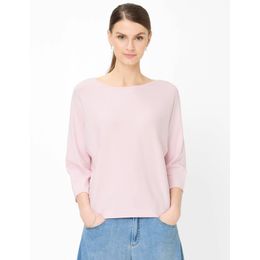 Strickpullover Brax "Style EMMA", Damen, Gr. 36, hellrosa, Strick, 72% Viskose, 28% Polyamid, U-Boot-Ausschnitt, Pullover Strickpullover