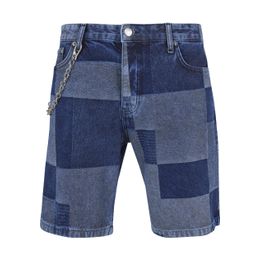 Shorts 2Y Premium "2Y Premium Herren 2Y Jeans Shorts", Herren, Gr. 30, Normalgr&ouml;&szlig;en, blau, 97% Baumwolle, 3% Elasthan, unifarben, normal, Hosen Shorts
