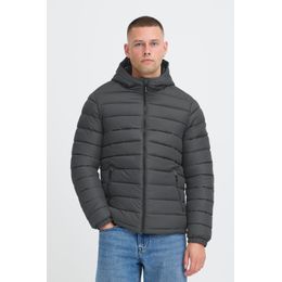 Steppjacke Blend "BHela", Herren, Gr. L, forged iron, 100% Polyester, unifarben, normal normal, ohne Ausschnitt, elastischer Bund, Jacken Steppjacke, Klassische Steppjacke mit praktischen Taschen