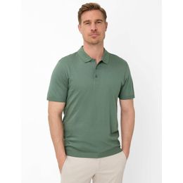 Poloshirt Brax "Style PARVIS", Herren, Gr. XL (54), gr&uuml;n, 50% Baumwolle, 50% Modal, Shirts
