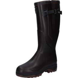Gummistiefel Aigle "Stiefel Parcours 2 Iso", Damen, Gr. 43, braun, Obermaterial: 100% Gummi rubber., Schuhe Gummistiefel