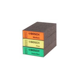 Bosch EXPERT S471 Standard Block 69 x 97 x 26mm M, F SF 3-tlg. f&uuml;r Handschleifen (2608901175)