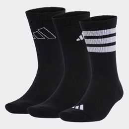 adidas Performance "LOGO PACK 3PP" 3 Stk. tlg. f&uuml;r Sport, mit Rippb&uuml;ndchen, aus weichem, stretchigem Baumwollmix