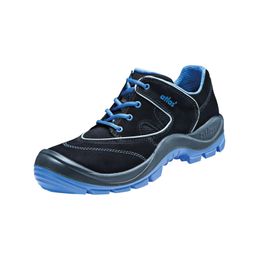 Sicherheitsschuh Atlas SCHUHE "Sicherheitsschuhe SL 245 XP blue ESD" Gr. 42, schwarz (schwarz, blau), 42, Obermaterial: 100% sonstige Fasern AF., Schuhe