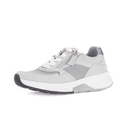 Sneaker Gabor "Sneaker low", Herren, Gr. 35,5, grau, Schuhe Sneaker