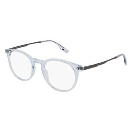 Tom Tailor 671009 Brille Unisex | Fassung: Vollrand, Panto, Blau Transparent