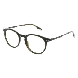 Tom Tailor 671009 Brille Unisex | Fassung: Vollrand, Panto, Olive Dunkel