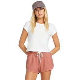 Shorts Billabong "Road Trippin", Damen, Gr. L, schwarz coral, Obermaterial: 60% Walkfrottier, 40% Viskose;, Hosen Shorts