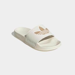 Badesandale adidas originals "LITE ADILETTE", Damen, Gr. 38, wei&szlig; (sanftes wei&szlig;, warm sandstone, warm sandstone), Synthetik, Schuhe, Badelatschen
