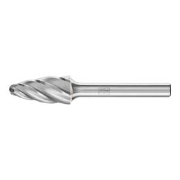 Pferd TOOLS Hartmetall Hochleistungsfr&auml;sstift ALU Rundbogen RBF &Oslash; 12x25 mm Schaft-&Oslash; 6 mm Alu/NE Metalle (21117886)