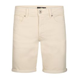 Jeansshorts PETROL INDUSTRIES, Herren, Gr. XXL (44), N-Gr, seashell, Denim/Jeans, Obermaterial: 72% Baumwolle, 27% Polyester, 1% Elasthan, slim fit kniefrei, Jeans Jeansshorts, Sommerhose im Five-Pocket Style