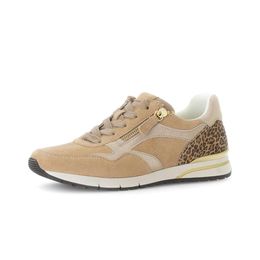 Sneaker Gabor "Sneaker low", Damen, Gr. 38, beige, Schuhe Sneaker