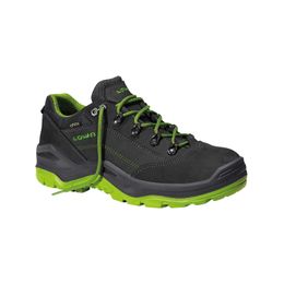 Sicherheitsschuh Lowa "Sicherheitsschuhe 5610 Lowa RENEGADE Work GTX" Gr. 42, schwarz (schwarz, gr&uuml;n), 42, Obermaterial: 100% Rindnubukleder CNU., Schuhe