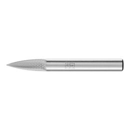 Pferd TOOLS Hartmetall Hochleistungsfr&auml;sstift MICRO Spitzbogen SPG &Oslash; 06x18 mm Schaft-&Oslash; 6 mm Feinbearbeitung (21122573)