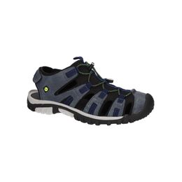 Sandale Hi-Tec "Freizeitschuhe O010170-031 Hi-Tec Cove Sport", Herren, Gr. 40, blau (marineblau), Obermaterial: 100% Synthetik synthetic., Schuhe Sandale