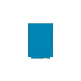 Rocada Whiteboard Skincolor, lackiert, B 550 x H 750 mm, magnethaftend, trocken abwischbar, Wandmontage, blau