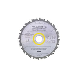 Metabo S&auml;geblatt "power cut wood - professional", 152x2,4/1,6x20 Z12 FZ 15&deg; (628001000)