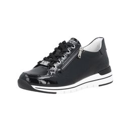 Sneaker Remonte "Remonte Sneaker Leder", Herren, Gr. 38, schwarz, Leder, Schuhe Sneaker
