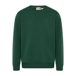 Sweatshirt Timberland "Silicon Badge (LB) Crew Neck", Herren, Gr. 3XL, pineneedle, Obermaterial: 100% Baumwolle, Sweatshirts Sweatshirt, sportlicher Stil, bequemer Schnitt, f&uuml;r Erwachsene