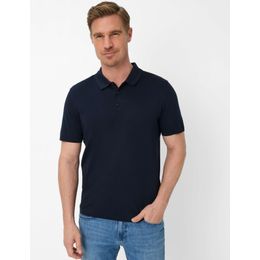 Poloshirt Brax "Style PARVIS", Herren, Gr. XXXL (58/60), blau (navy), 50% Baumwolle, 50% Modal, Shirts