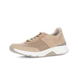 Sneaker Gabor "Sneaker low", Herren, Gr. 35,5, beige, Schuhe Sneaker