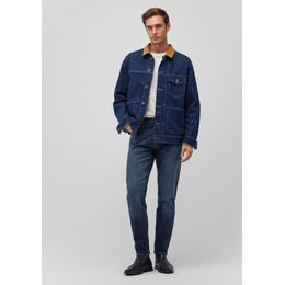 Straight-Jeans Mavi "LONDON", Herren, Gr. 30, L&auml;nge 31, blau (tiefblau denim), 99% Baumwolle, 1% Elasthan, gerade lang, Jeans Straight-Jeans, Gerader Beinverlauf