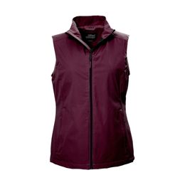 Funktionsweste Killtec "KOS 172 WMN VST", Damen, Gr. 38, lila, Obermaterial: 100% Polyester;Futter: 100% Polyester, Westen Funktionsweste, Leichte, winddichte Damenweste, wasserabweisend, atmungsaktiv