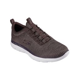 Wanderschuh Skechers "Freizeitschuhe 232697-BRBK Skechers Summits", Damen, Gr. 42, braun, Obermaterial: 50% Rindsleder Leather cow. 50% Lammleder LEL., Schuhe Wanderschuh