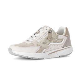 Sneaker Gabor "Sneaker low", Herren, Gr. 35, beige, Schuhe Sneaker