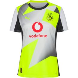 Puma Borussia Dortmund 25-26 Ausw&auml;rts Teamtrikot Damen - Gr&ouml;&szlig;e S - grau