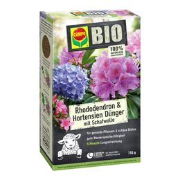 Compo Bio-Rhododendron- und Hortensien D&uuml;nger mit Schafwolle 750 g​