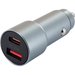 Schwaiger KFZ-Ladeadapter 12 V 38 W USB-C/USB-A