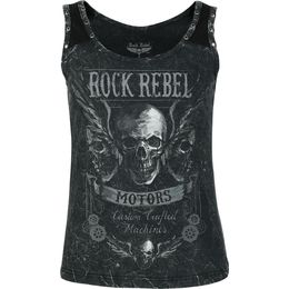 Rock Rebel by EMP Top dunkelgrau in L Q125-000993 M513131