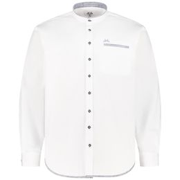 Herren Gro&szlig;e Gr&ouml;&szlig;en | Maddox Trachtenhemd mit Stretch Farbe wei&szlig; Gr&ouml;&szlig;e: 6XL