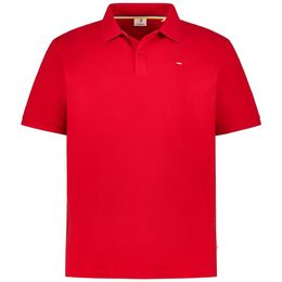 Gro&szlig;e Gr&ouml;&szlig;en Pfundskerl Poloshirt aus Baumwolle Farbe rot Gr&ouml;&szlig;e: 4XL