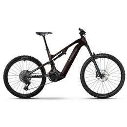 Haibike ALLMTN CF 9 Performance CX 800 Wh - S - E-MTB Enduro (160-180 mm) - black/platinum glossy