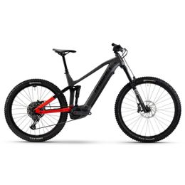 Haibike ALLMTN 4 Performance CX 800Wh - S - E-MTB Enduro (160-180 mm) - silver/red/black